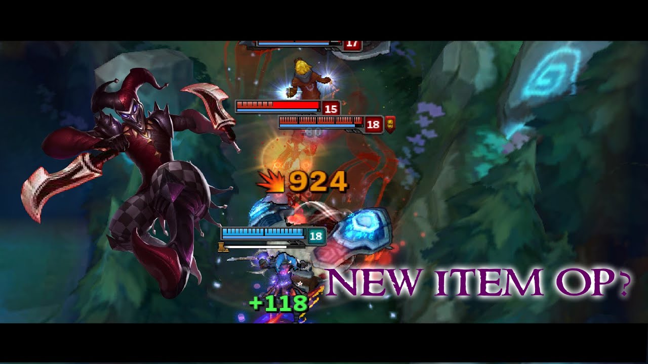 New Item | Duskblade of Draktharr -Shaco Gameplay - YouTube