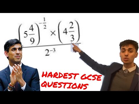 Hardest GCSE Maths Questions 2024: Fractions + Index Laws - YouTube