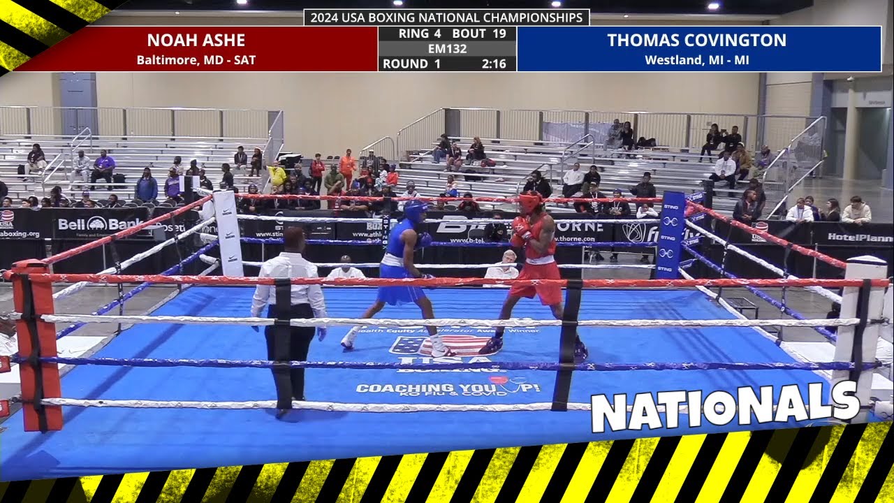 8x National Champion Thomas Covington vs Noah Ashe - Collide at USA ...