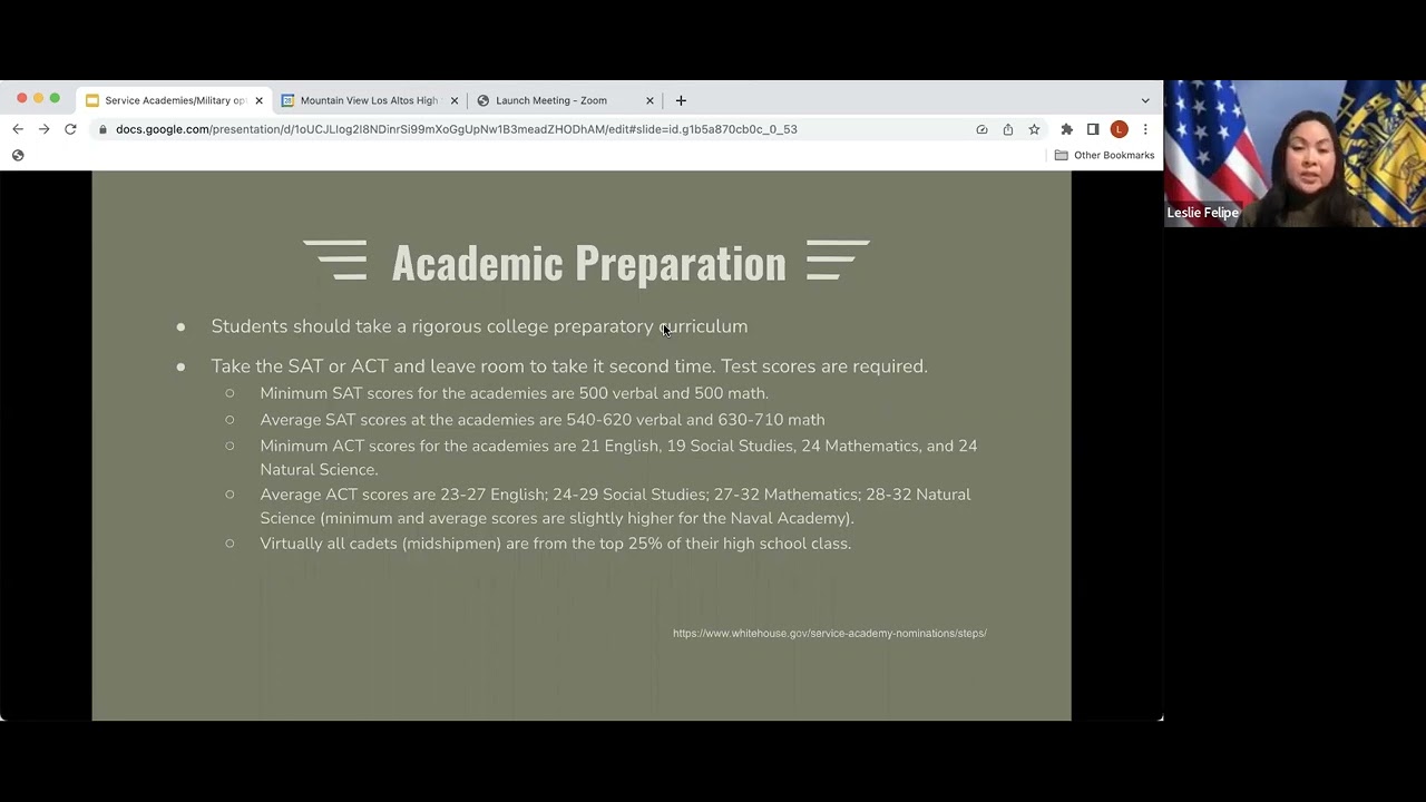 Introduction to Military Academies (West Point, Naval Academy, Air ...