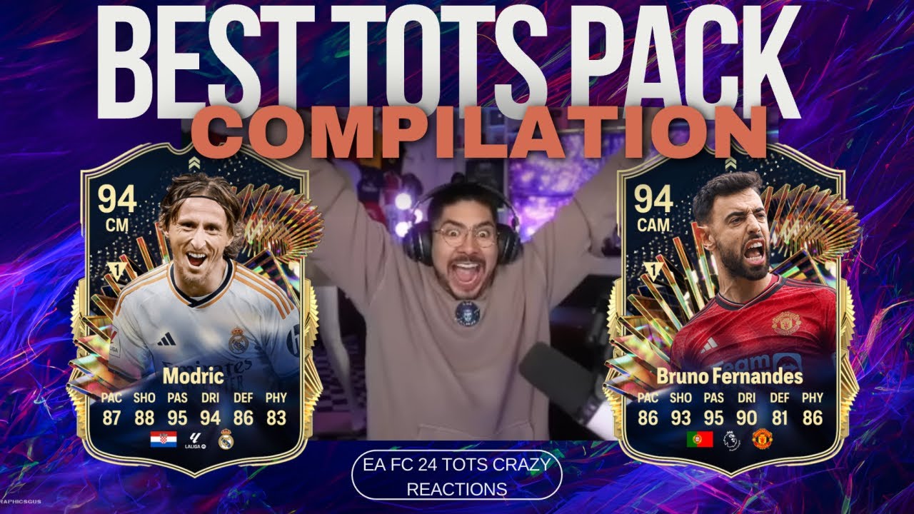 EAFC 24 BEST TOTS PACKS COMPILATION - YouTube