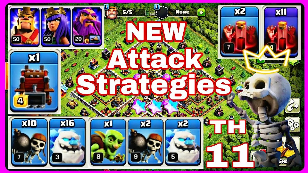 Try Something Unique Attack Strategies / th11/18 ice golem/ and /13 ...