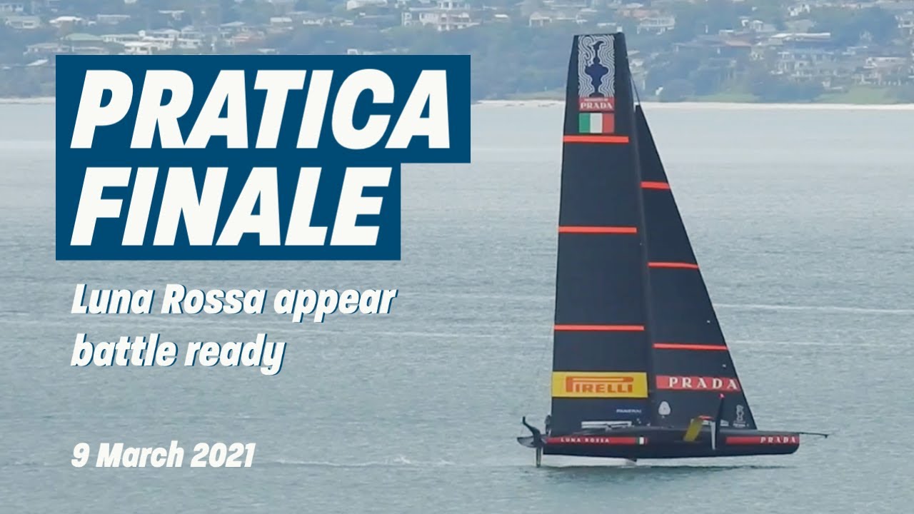 PRATICA FINALE: Luna Rossa veloce e stabile - YouTube
