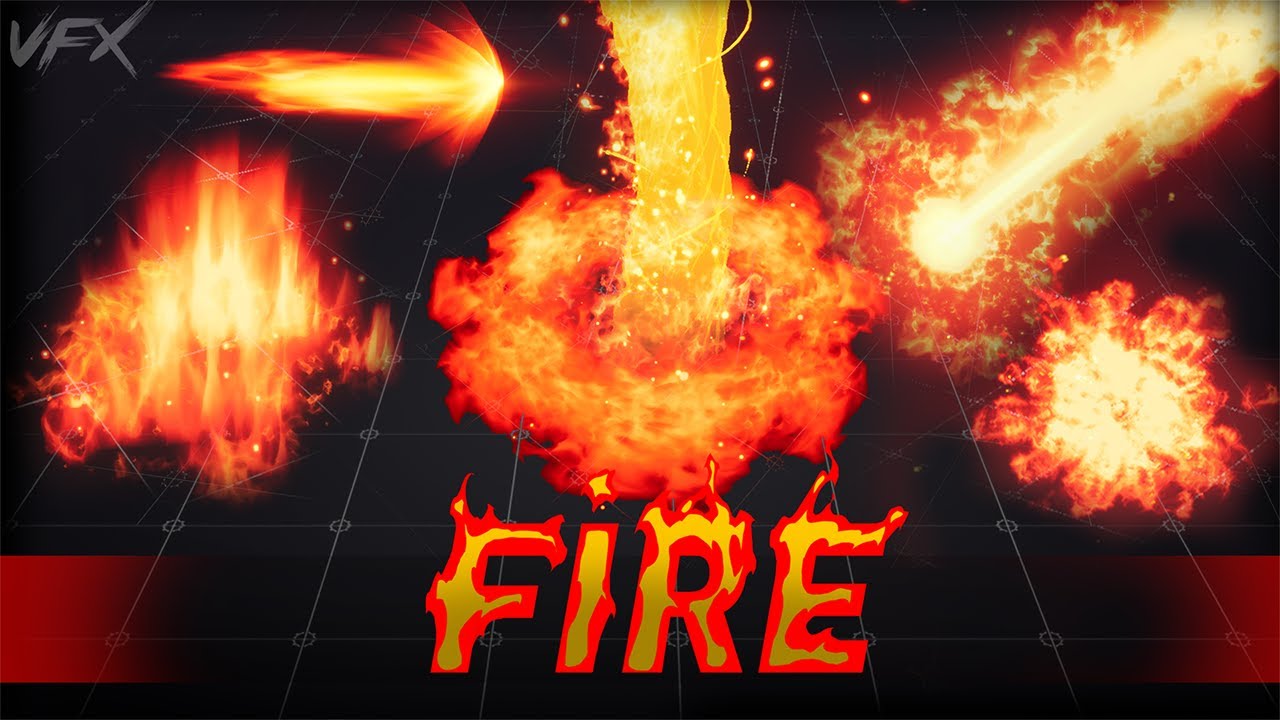 Fire Elements VFX Unreal Preview - YouTube