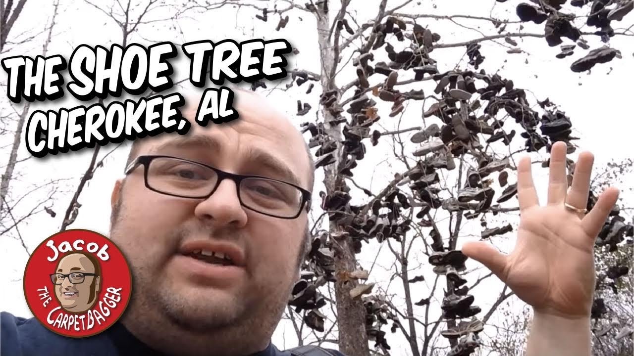 The Shoe Tree - Cherokee, AL - YouTube