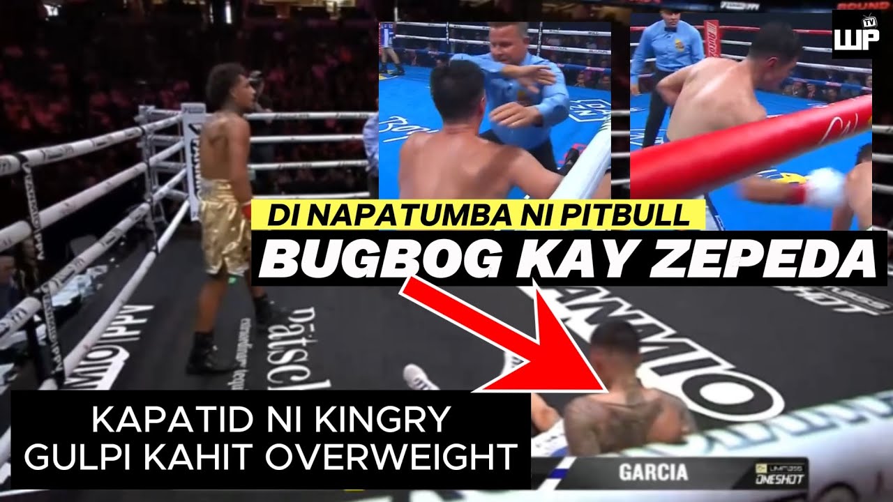 Di Napa TUMBA ni Pitbull 3 rounds lang kay Zepeda | Kapatid ni Kingry ...