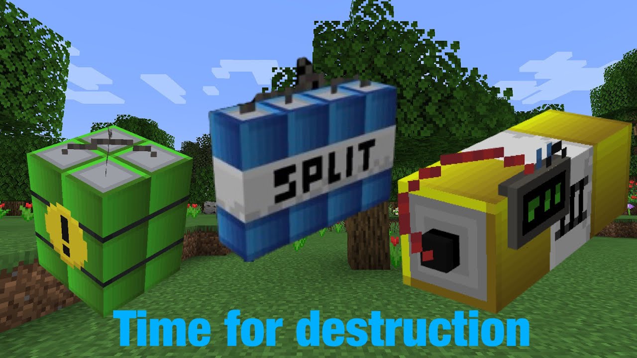 Master TNT mod for minecraft - YouTube