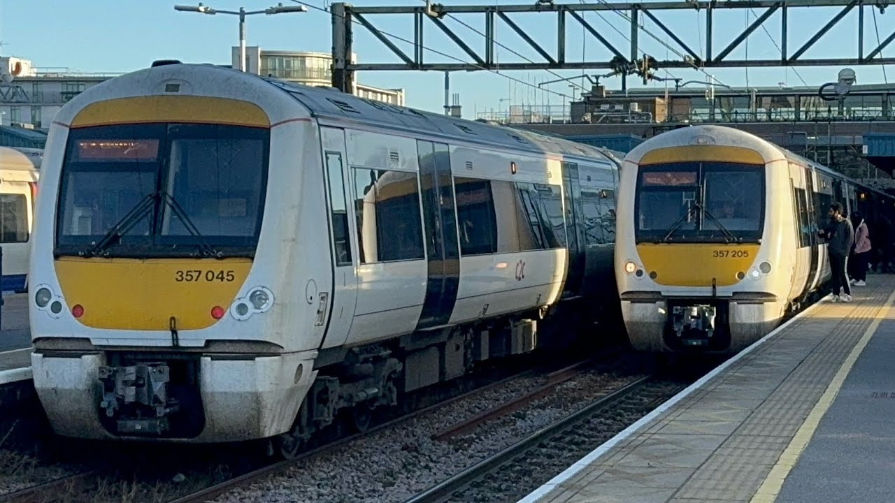 Trains at Barking, LTSML & Goblin line, 25/11/23 - YouTube