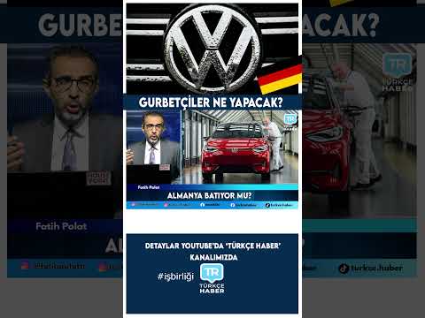 Volkswagen Dresden Fabrikası Kapandı! Almanya Ekonomisinde Neler Oluyor?