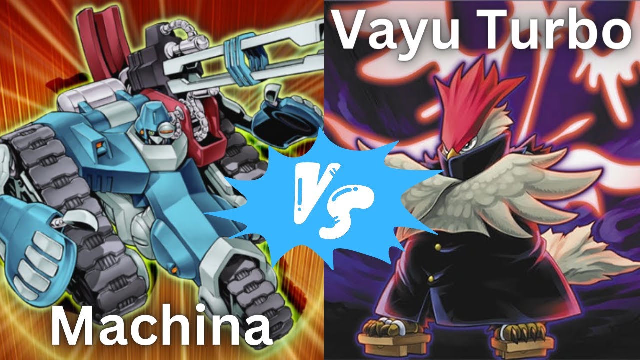 Edison Format Yugioh Machina VS Vayu Turbo - YouTube