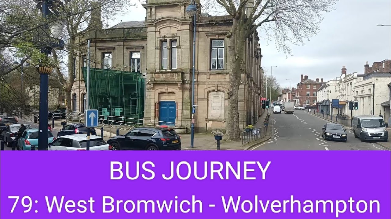 🇬🇧 BUS JOURNEY (TIMELAPSE) | National Express West Midlands 79: West ...