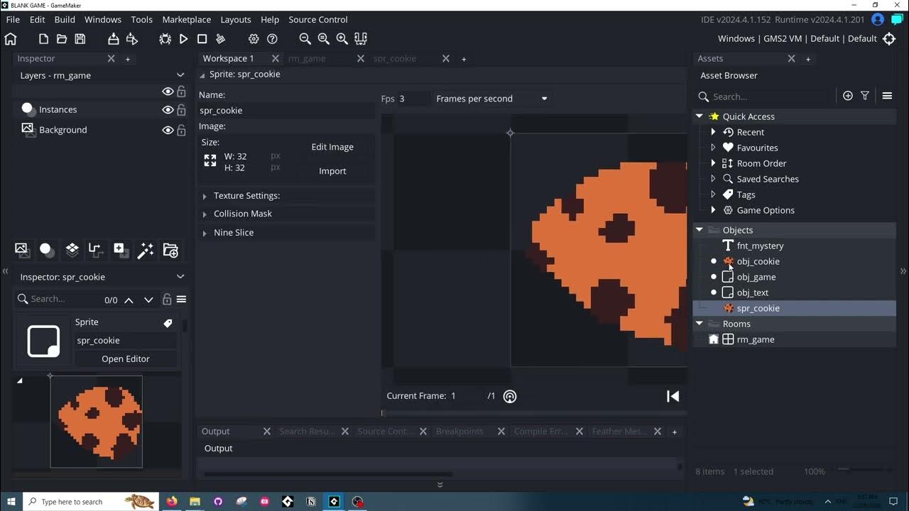 (SUPER QUICK VERSION) CLICKER GAME IN GameMaker Studio 2 (GMS2) - YouTube