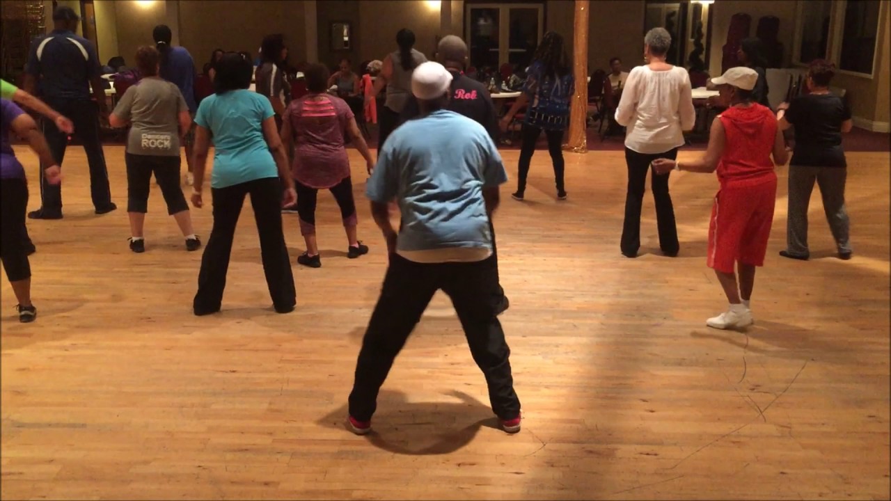 ALL THE WAY UP DROP LINE DANCE - YouTube