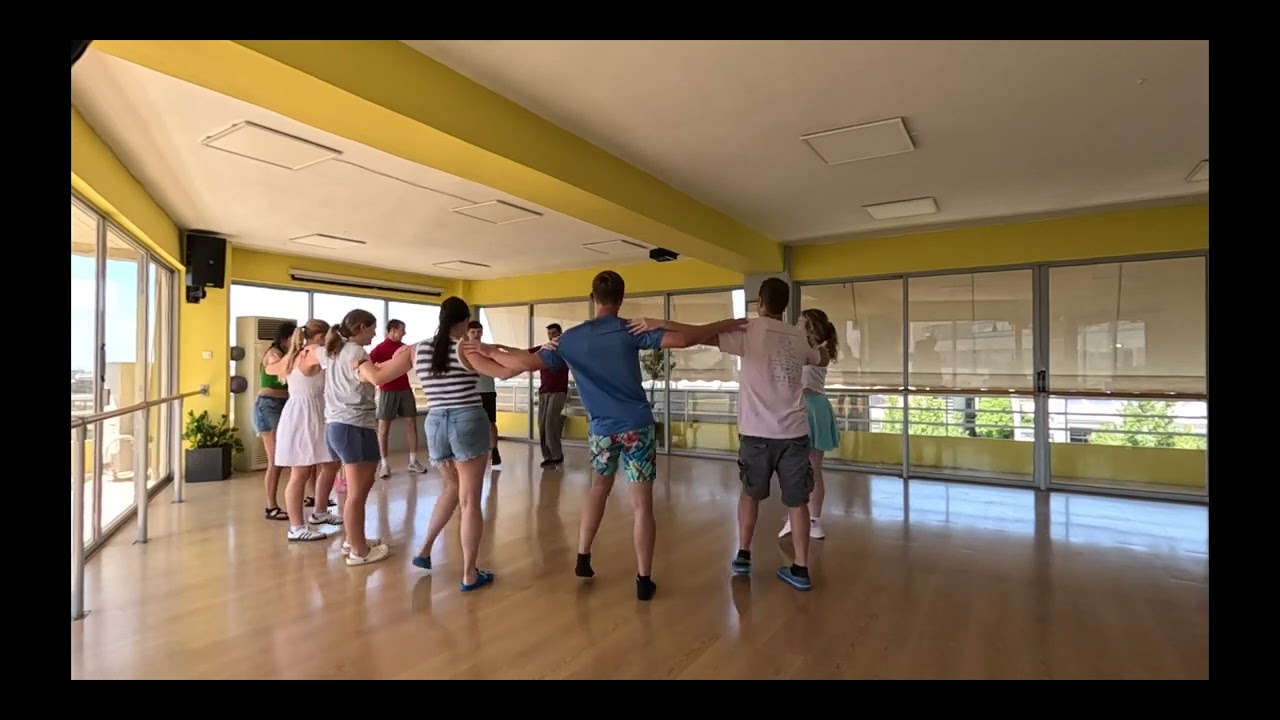 Greek Dance Class in Athens 2024 - YouTube