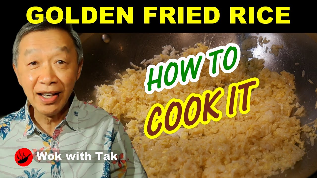 How to cook a golden fried rice? - YouTube