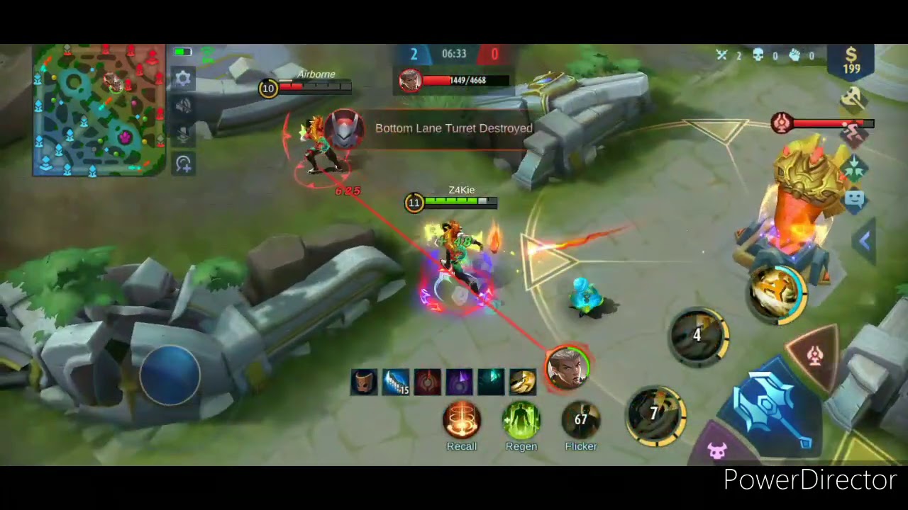 Chou 1 v 1 . Zakie vs ml friend basher #09 - YouTube