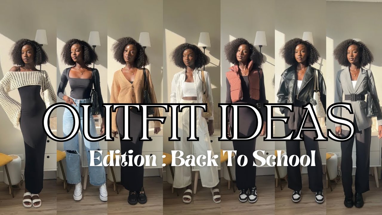 35 Idées de tenues pour aller en cours | Back to school outfit ideas ...