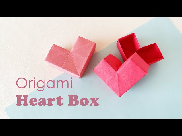 Easy Origami Heart Box Sticky Note Origami Heart: A Step By Step Guide