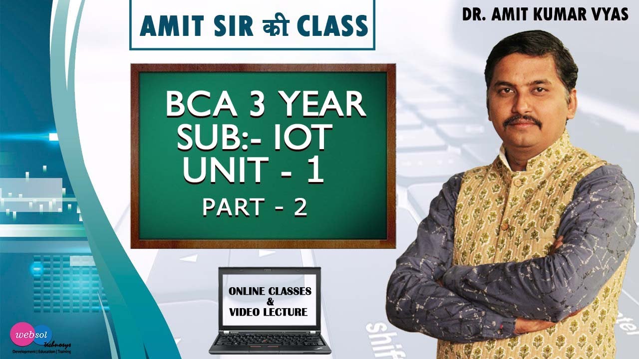 IOT Unit 1 Part 2 || BCA Third Year || Internet of Things || MGSU ...