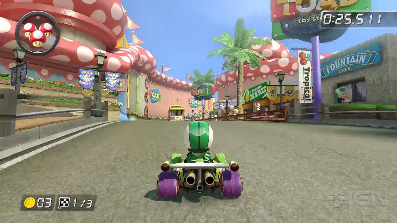Mario Kart 8 - The Fastest Path: Toad Harbor - YouTube