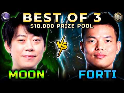 MOON vs FORTITUDE in New Graphics! | Warcraft 3 Rebirth Invitational