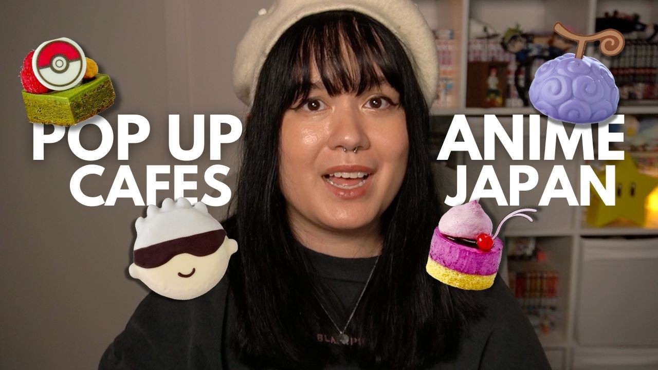 Pop Up Anime Cafes for Summer, in Japan ☕ - YouTube