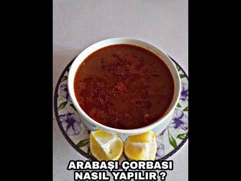 KIŞ AYININ VAZGEÇİLMEZİ ARABAŞI ÇORBASI NASIL YAPILIR ?