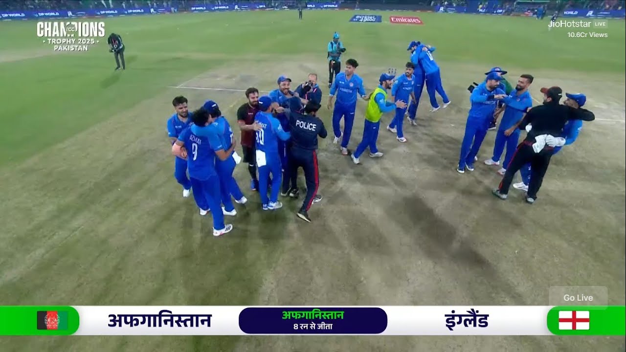 AFG vs ENG 2025 FULL Highlights, Afghanistan vs England 8th ICC ...