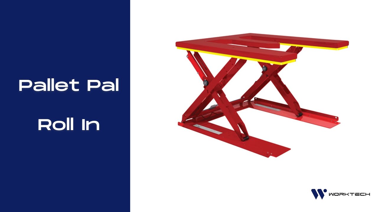 PalletPal Roll In - WORKTECH SRL - YouTube