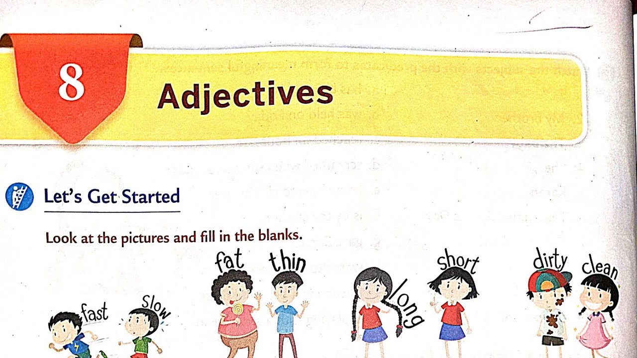 Adjectives|Ch-8|Class-4|Collins English Grammar - YouTube