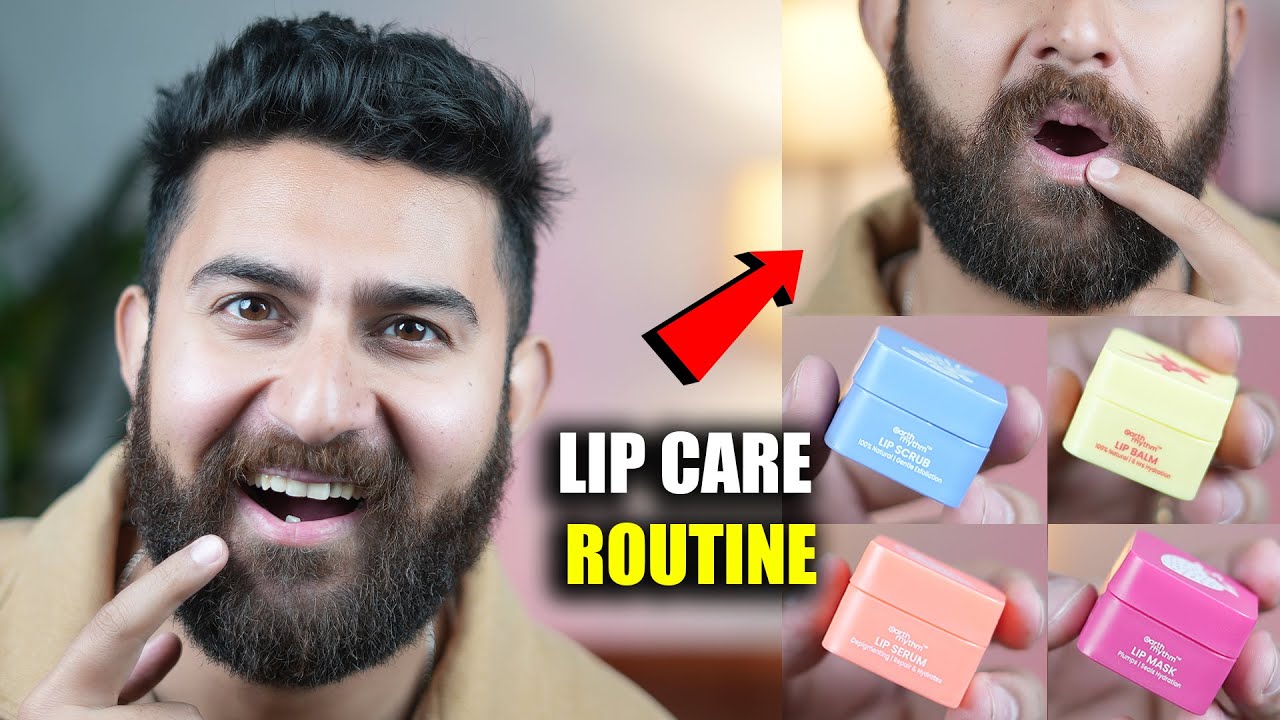 LIP CARE ROUTINE AT HOME | How to get Pink Lips | Dark Lips to Red Lips | Lip Treatment - YouTube