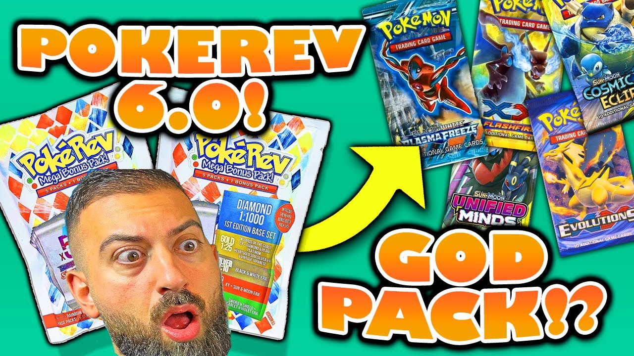 Searching For GOD PACKS with PokeRev 6.0 Mystery Packs! - YouTube