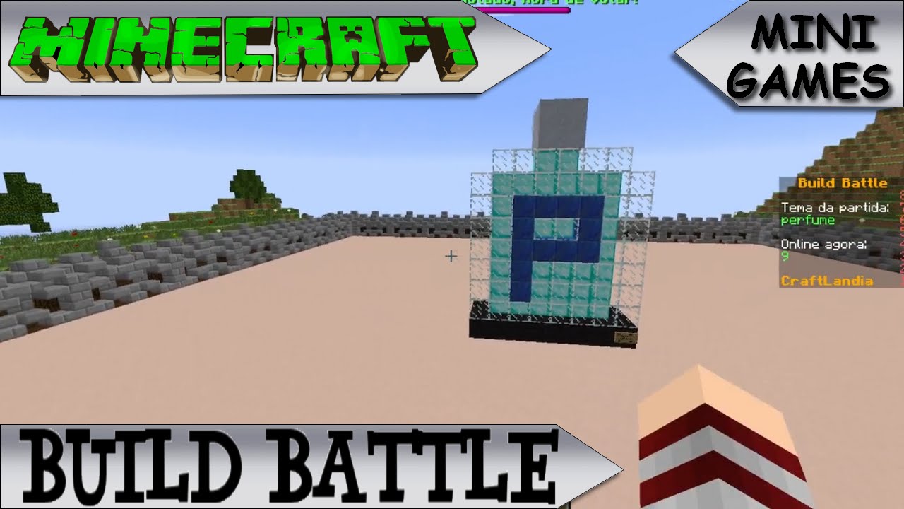MINECRAFT - Build Battle - MINI-GAMES - YouTube