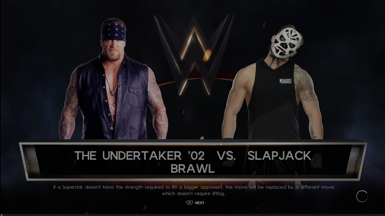 THE UNDERTAKER VS SLAPJACK , WWE 2K22, Playstation 5, (PS5) 4K - YouTube