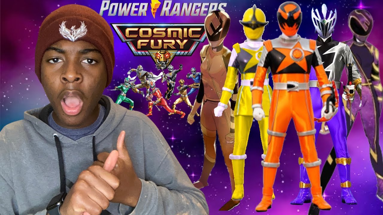 COSMIC FURY, ORANGE, PURPLE, AND YELLOW REVEALED!! | #powerrangers ...