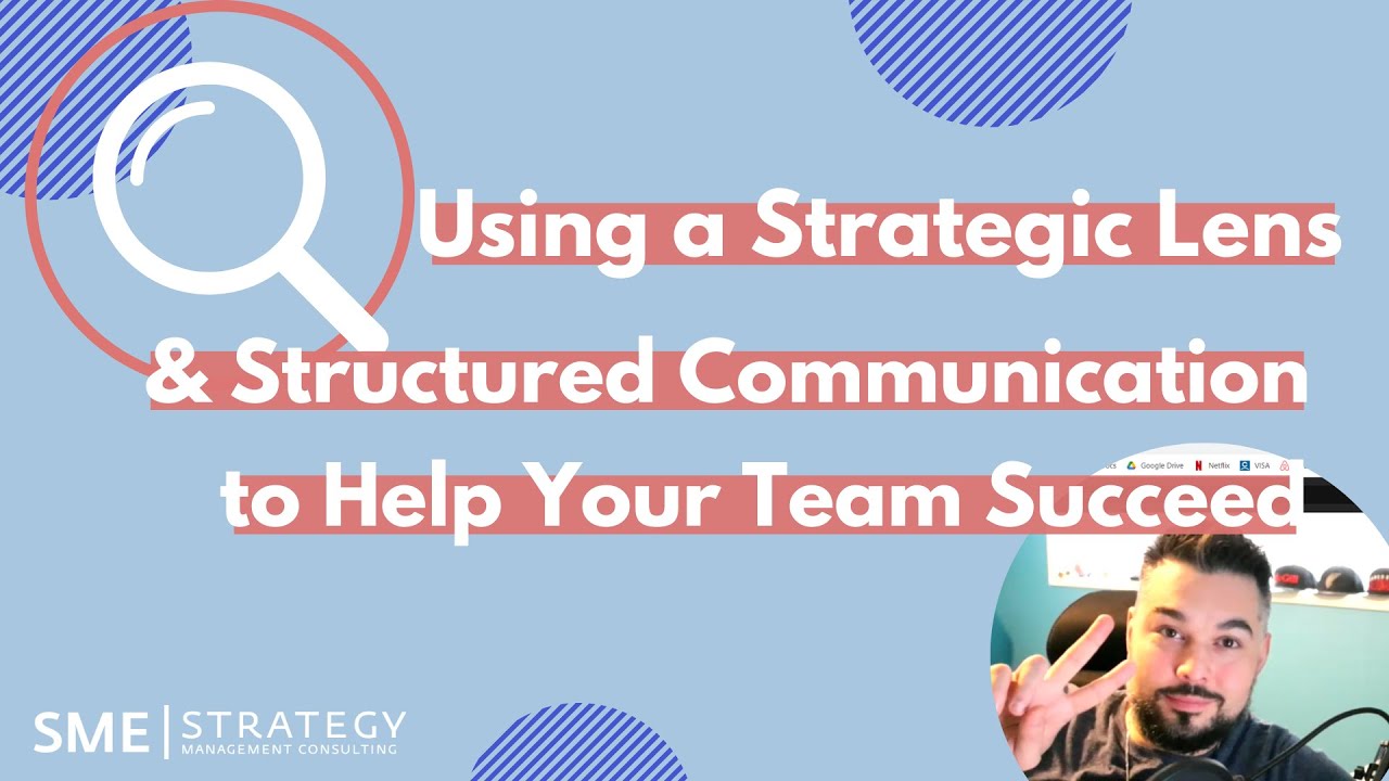 Using a strategic lens + structured communication to help your team ...