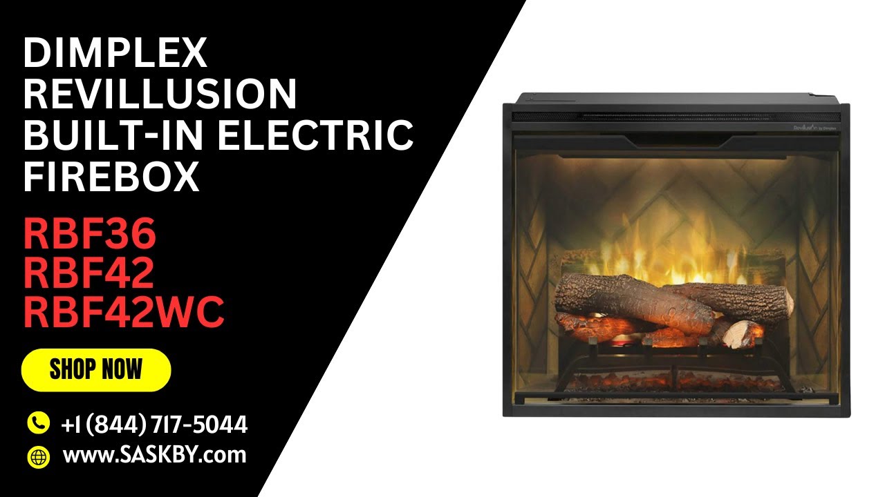 DIMPLEX REVILLUSION Electric Brick Built-In Firebox | Stylish Home ...