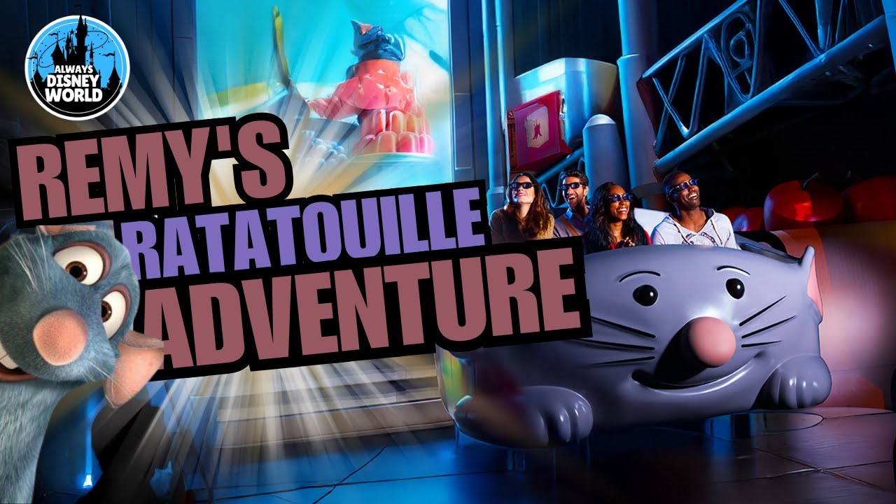 Disney World Epcot Remy's Ratatouille Adventure FULL POV Ride ...