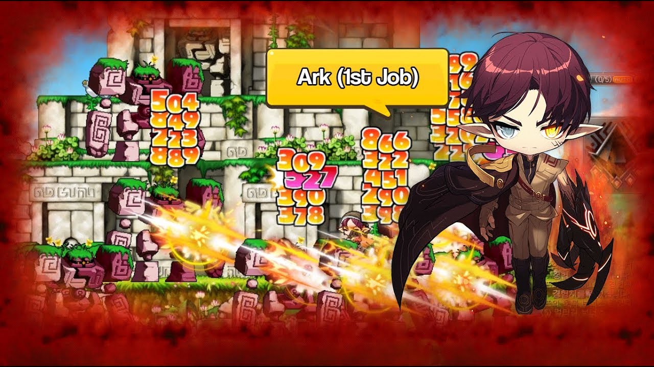 KMST 1.2.060 - MapleStory Ark: Ark (1st Job) - YouTube