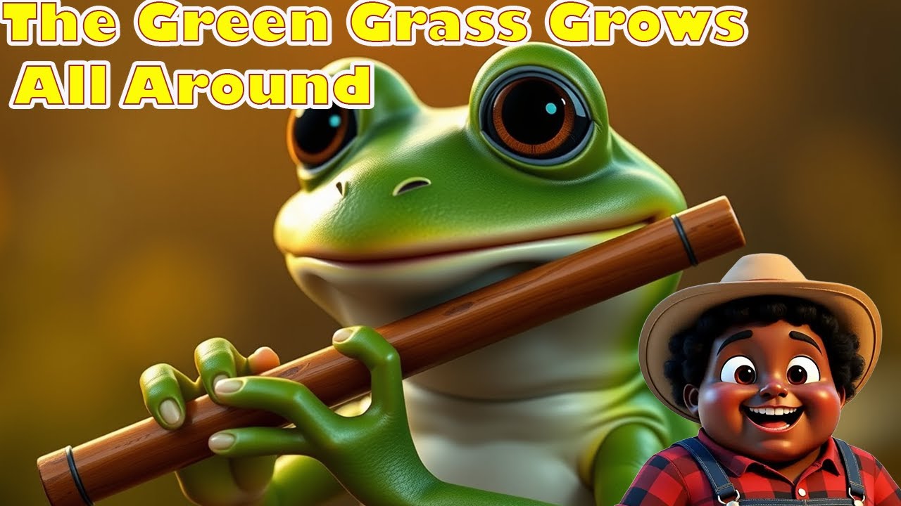 The Green Grass Grows All Around | Chubby Buffy | Nursery Rhymes + Kids ...
