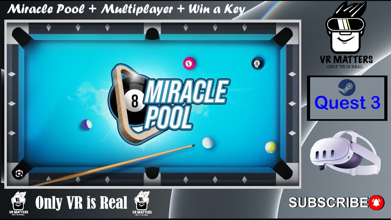 Gewinnspiel - Miracle Pool - Quest 3 - YouTube