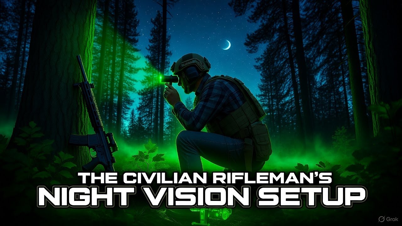 Civilian Night Vision Gear for Under $2,800 - YouTube