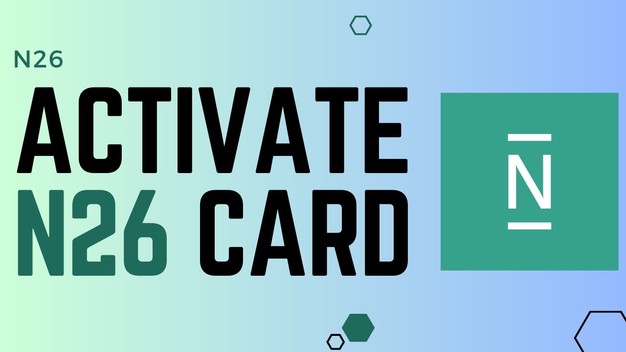 How To Activate n26 Card !! Activate n26 Card - 2024 !! N26 Activate ...