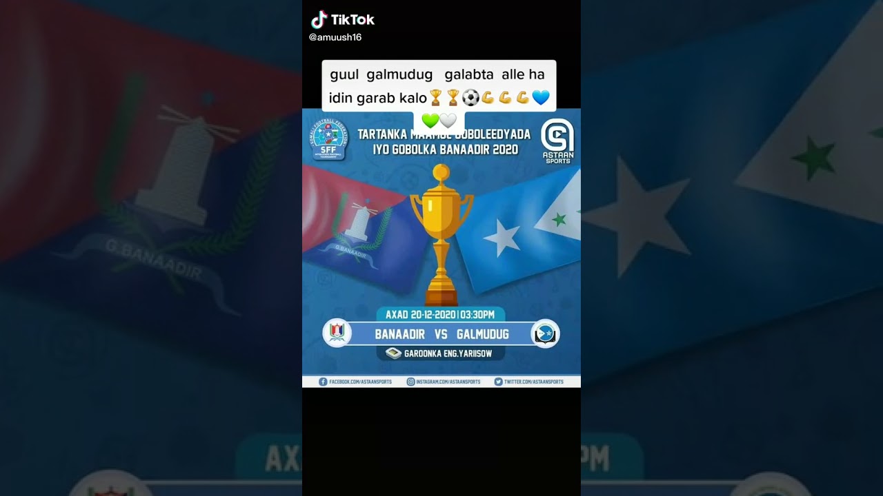 Galmudug vs. Banaadir - YouTube