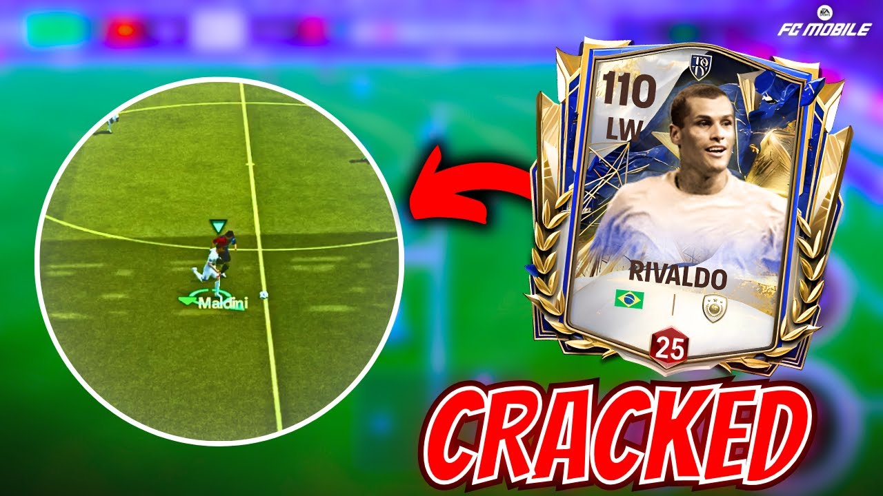 110 TOTY RIVALDO Review | Card Is CRACKED! | Best LW In FC Mobile - YouTube