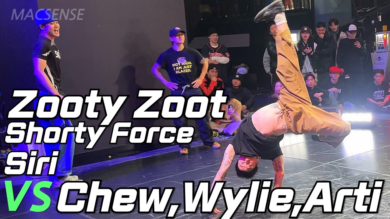 Bboy Zooty Zoot,Shorty Force,Siri vs Chew,Wylie,Arti // X2 SOOP DANCE ...
