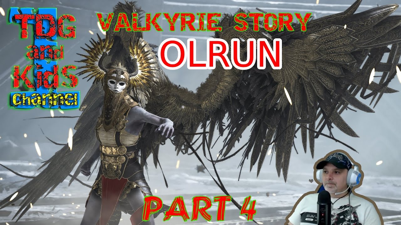 TDG and Kids God of War Valkur Story 4 Olrun - YouTube