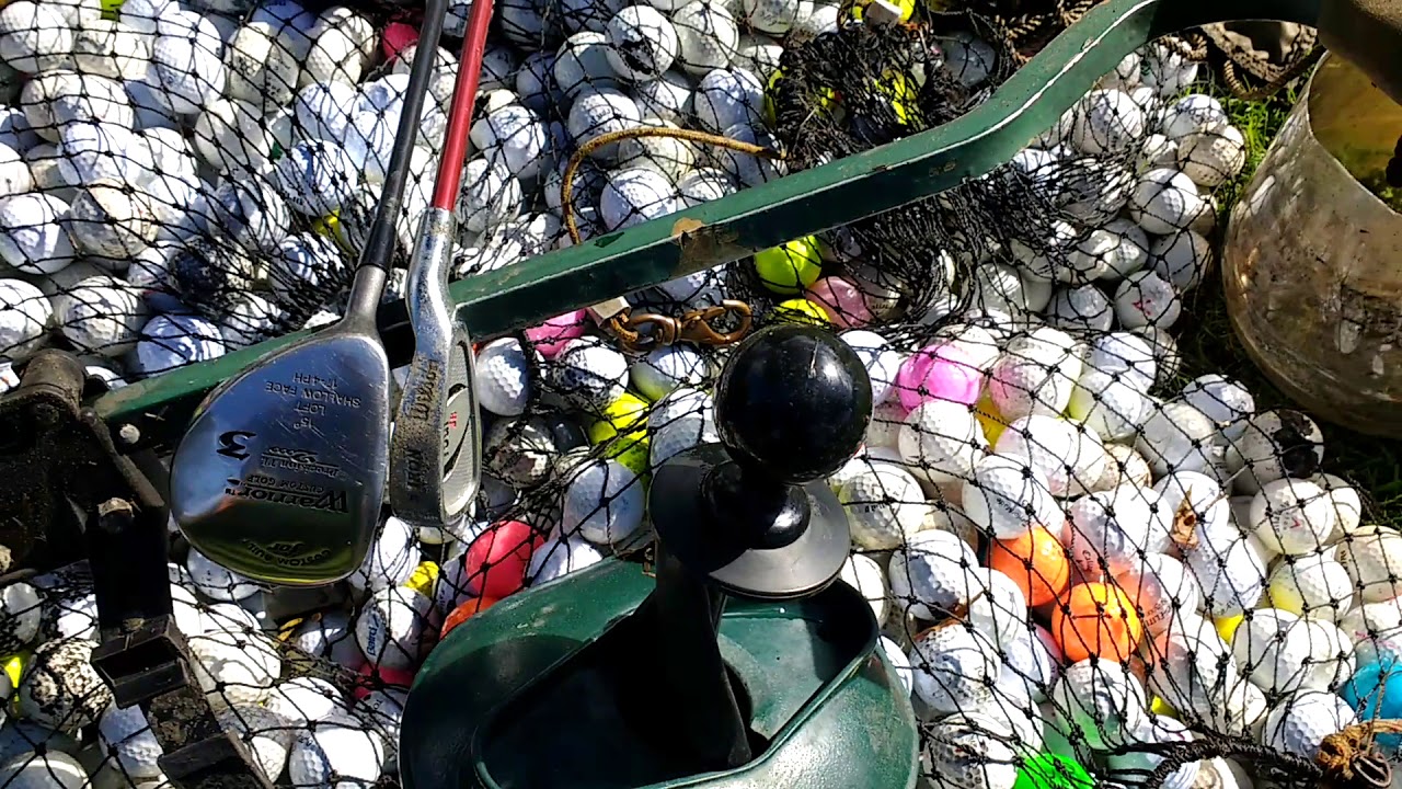 BALLS AND JUNK!! - The stuff I Find Diving for Golf Balls - YouTube