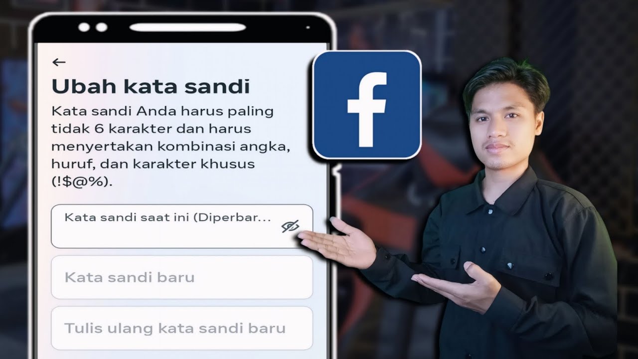 Cara Mengganti Kata Sandi Facebook || Cara Mengubah Kata Sandi Facebook ...