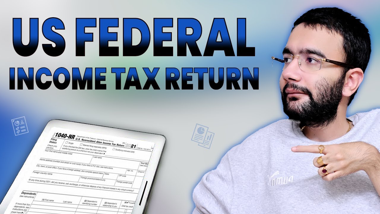How to File US Federal Income Tax Return - YouTube